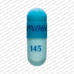Pill Finder: IPX066 145 Blue Capsule-shape - Medicine.com