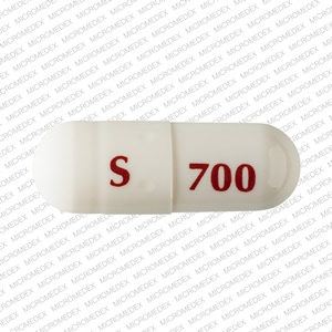 Pill Finder: S 700 White Capsule-shape - Medicine.com