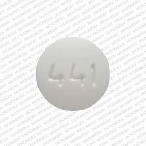 Pill Finder: 441 White Round - Medicine.com