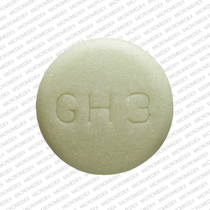 Pill Finder: M GH 3 Green Round - Medicine.com