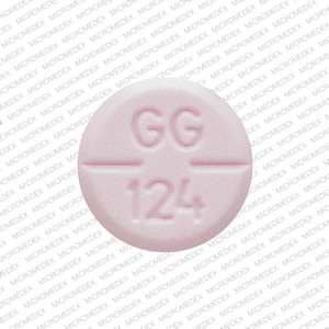 Pill Finder: GG 124 Pink Round - Medicine.com