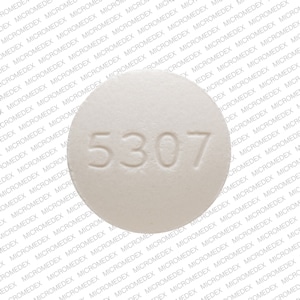 Pill Finder: 5307 DAN DAN White Round - Medicine.com