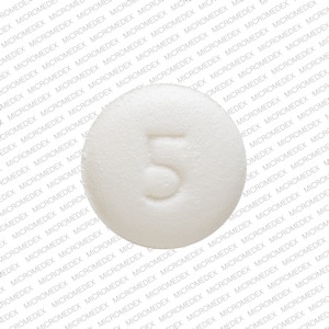Pill Finder: 135 5 White Round - Medicine.com