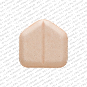 Pill Finder: 395 Peach Five-sided - Medicine.com