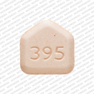 Pill Finder: 395 Peach Five-sided - Medicine.com
