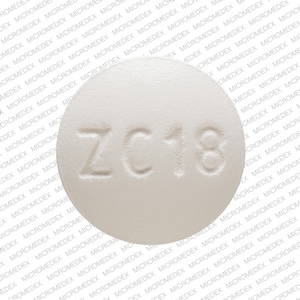 Pill Finder: ZC18 White Round - Medicine.com