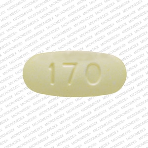 Pill Finder: 170 Yellow Elliptical / Oval - Medicine.com