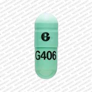 Pill Finder: G406 G Green Capsule-shape - Medicine.com
