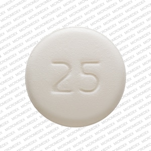 Pill Finder: G41 25 White Round - Medicine.com