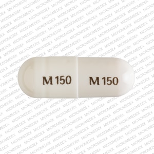Pill Finder: M150 M150 White Capsule-shape - Medicine.com