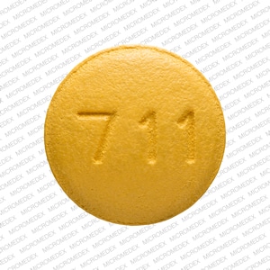 Pill Finder: S 711 Yellow Round - Medicine.com