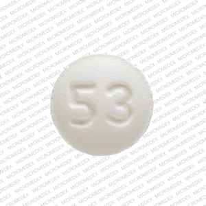 Pill Finder: F 53 White Round - Medicine.com