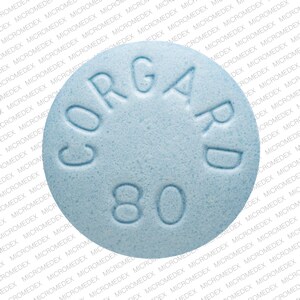 Pill Finder: CORGARD 80 KPI 241 Blue Round - Medicine.com