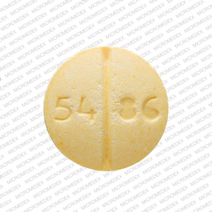Pill Finder: V 54 86 Yellow Round - Medicine.com