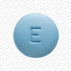 Pill Finder: E 61 Blue Round - Medicine.com