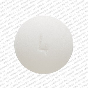 Pill Finder: KC 4 White Round - Medicine.com