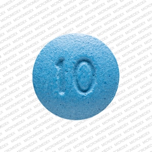Pill Finder: A 10 Blue Round - Medicine.com