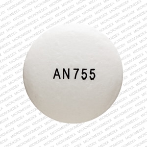 Pill Finder: AN 755 White Round - Medicine.com