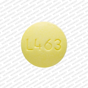 Pill Finder: L463 Yellow Round - Medicine.com