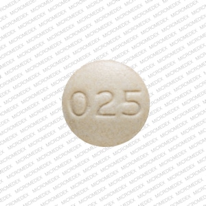 Pill Finder: N 025 White Round - Medicine.com