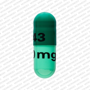 Pill Finder: A 43 500 mg Green Capsule-shape - Medicine.com