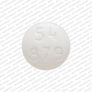 Pill Finder: 54 879 White Round - Medicine.com