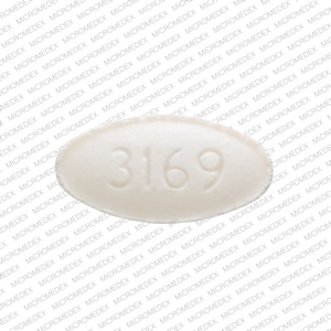 Pill Finder: 3169 V White Elliptical / Oval - Medicine.com