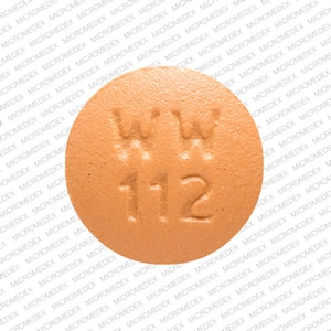 Pill Finder: WW 112 Orange Round - Medicine.com