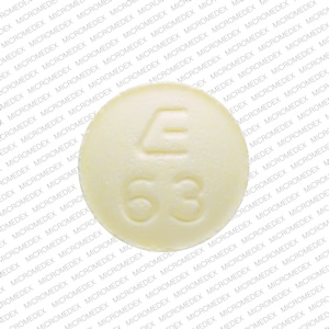 Pill Finder: E 63 Yellow Round - Medicine.com