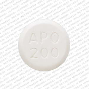 Pill Finder: APO 200 White Round - Medicine.com