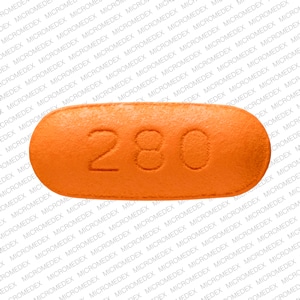 Pill Finder: RDY 280 Orange Capsule-shape - Medicine.com