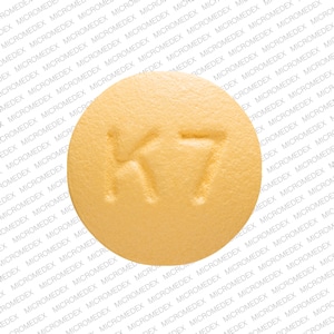 Pill Finder: K 7 Yellow Round - Medicine.com