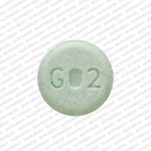 Pill Finder: LU G02 Green Round - Medicine.com