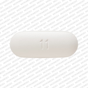 Pill Finder: T 11 White Capsule-shape - Medicine.com