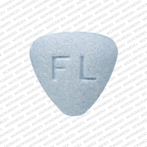 Pill Finder: FL 20 Blue Three-sided - Medicine.com