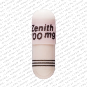 Pill Finder: Z Zenith 100 mg 2131 Pink Capsule-shape - Medicine.com