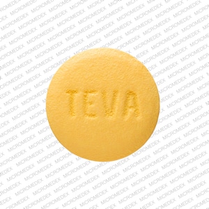 Pill Finder: TEVA 4364 Yellow Round - Medicine.com