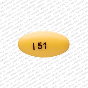 Pill Finder: I 51 Yellow Elliptical / Oval - Medicine.com