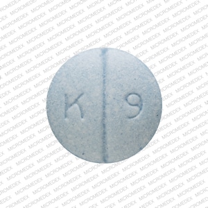 Pill Finder: K 9 Blue Round - Medicine.com