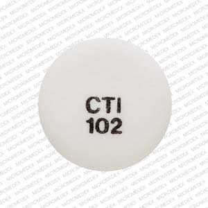 Pill Finder: CTI 102 White Round - Medicine.com