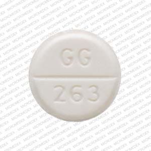 Pill Finder: GG 263 White Round - Medicine.com