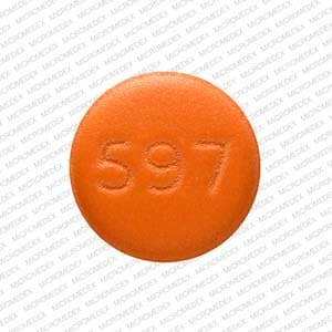 Pill Finder: R 597 Orange Round - Medicine.com