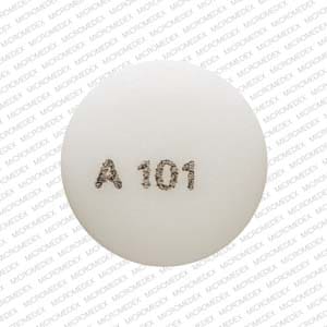 Pill Finder: A 101 White Round - Medicine.com