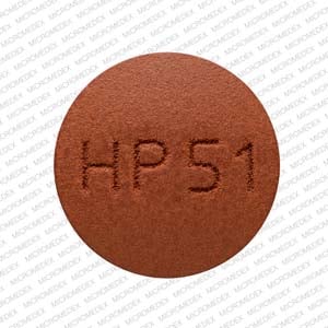 Pill Finder: HP51 Brown Round - Medicine.com