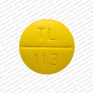 Pill Finder: TL 113 Yellow Round - Medicine.com