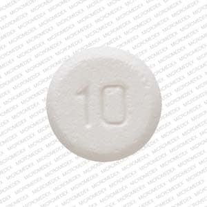 Pill Finder: 10 White Round - Medicine.com