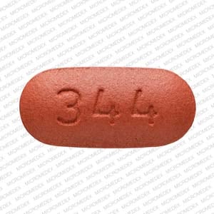 Pill Finder: HH 344 Brown Capsule-shape - Medicine.com