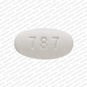 Pill Finder: PLIVA 787 White Elliptical / Oval - Medicine.com