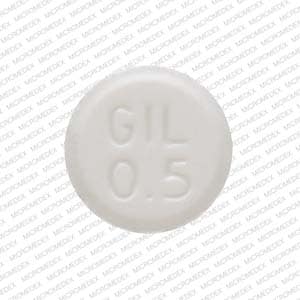Pill Finder: GIL 0.5 White Round - Medicine.com