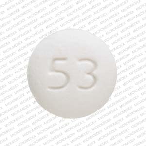 Pill Finder: A 53 White Round - Medicine.com